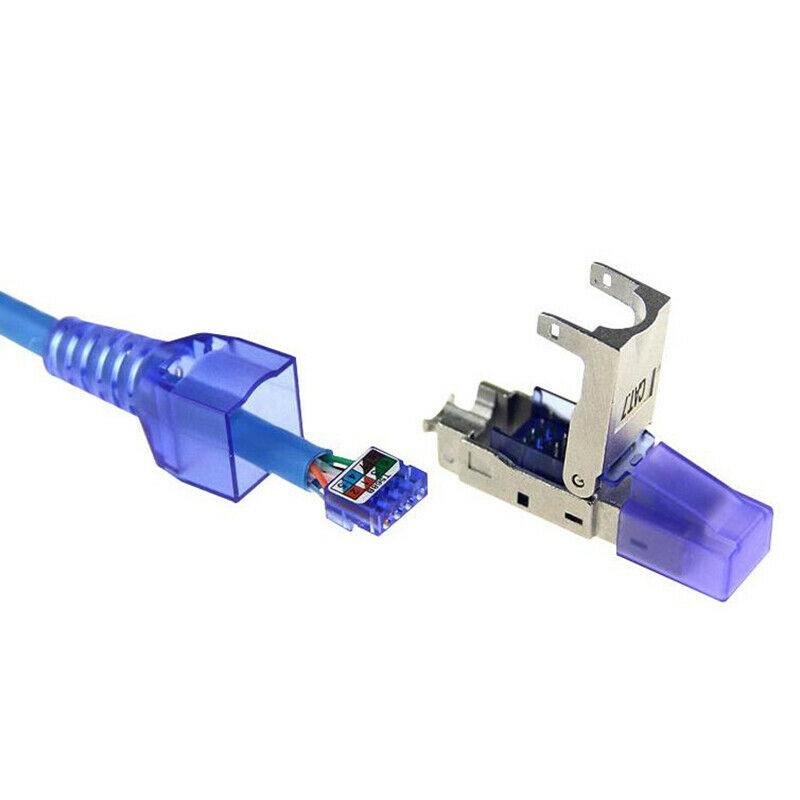 CRJ-0082-7 Φις Γραμμής Δικτύου Cat7 RJ45 CAT.7 Modular Type (Crimpless ...