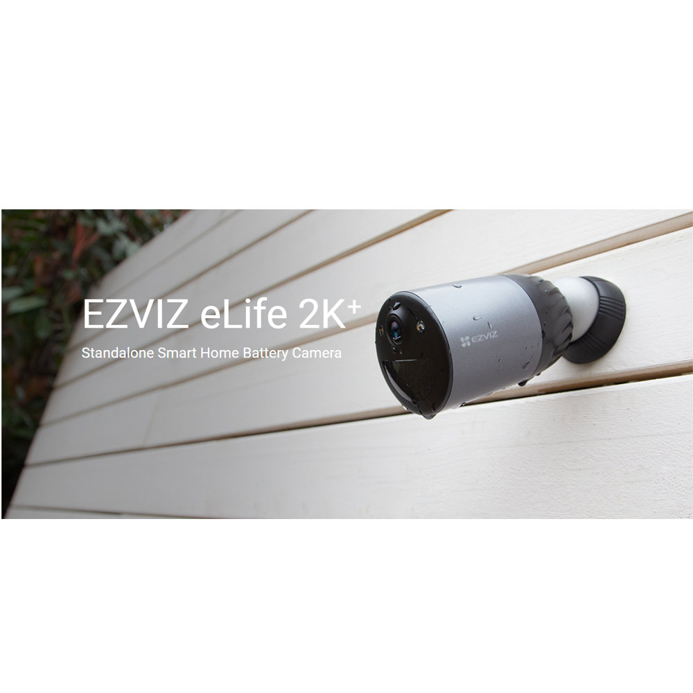 EZVIZ eLife 2K+ A0-2C4WPBDL Αυτόνομη WiFi IP κάμερα 4MP, Mπαταρία ...