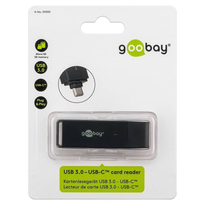 GOOBAY 95674 Card reader USB 2.0 με 6 υποδοχές και υποστήριξη microSD