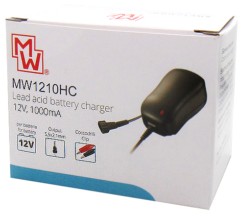 MINWA MW1210HC Φορτιστής Μπαταριών Μολύβδου 12V 1000mA