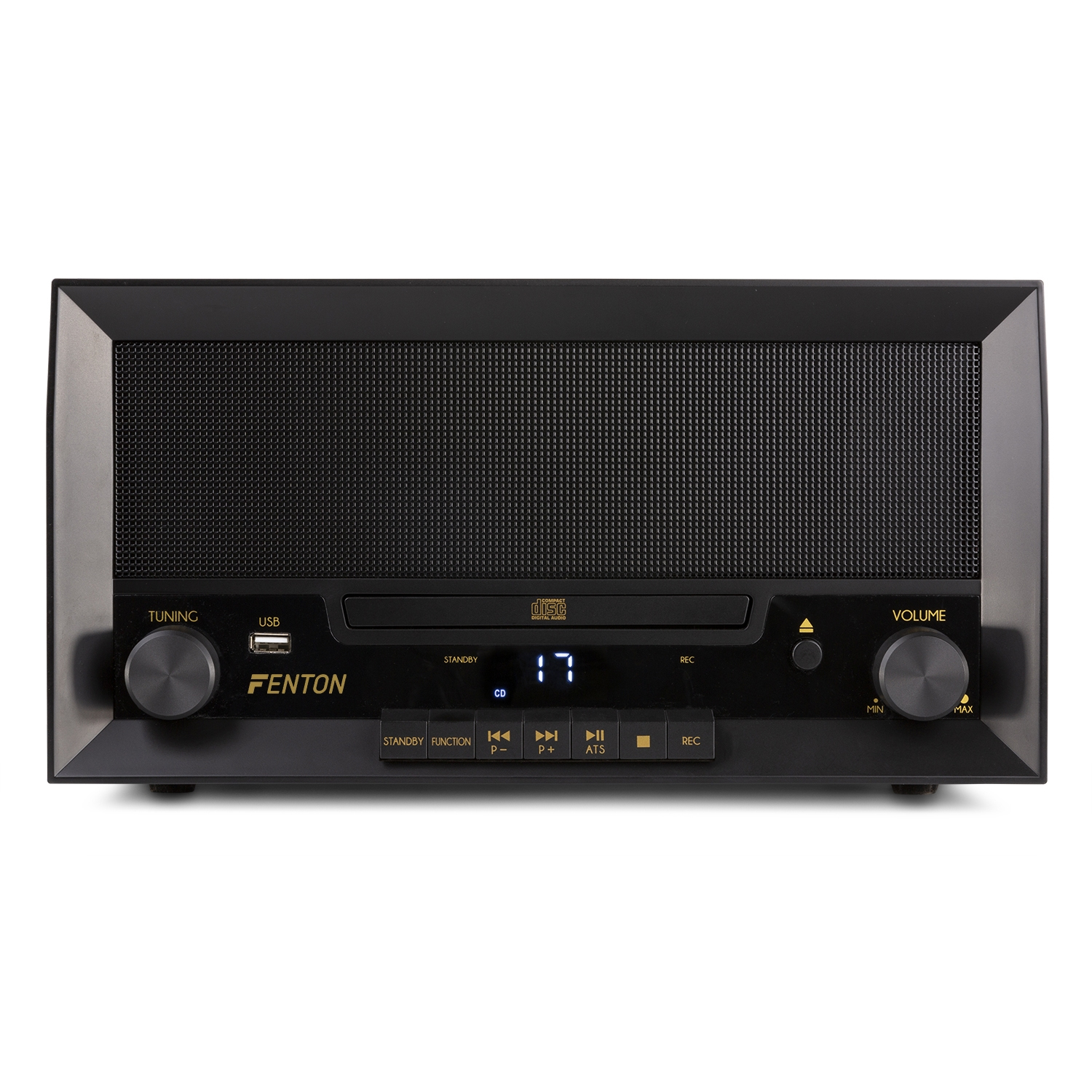 FENTON RP135W Retro Πικάπ με Ηχεία AUX /FM /Bluetooth /CD player /USB ...
