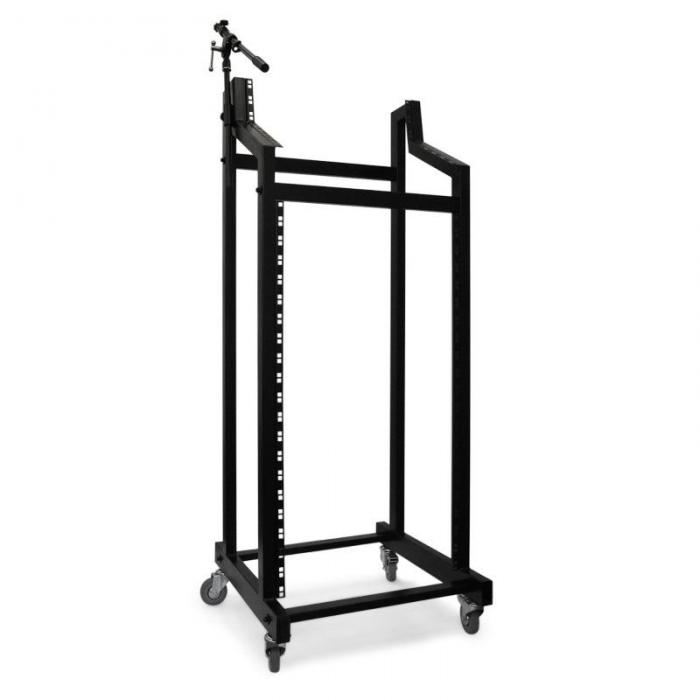 IBIZA SR-19 Rack Stand 19" Με Βάση μικροφώνου και ροδάκια