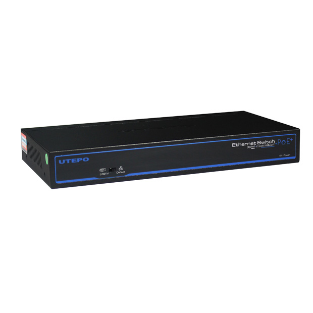 UTEPO UTP3-SW08-TP120-A1 8 Ports PoE Unmanaged Gigabit Switch 802.3af ...