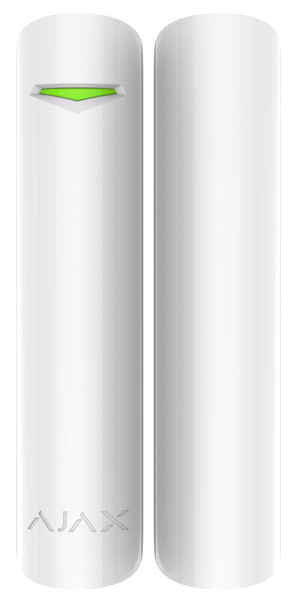 AJAX DOOR PROTECT PLUS WHITE - Ασύρματη Μαγνητική επαφή Λευκή, με ...