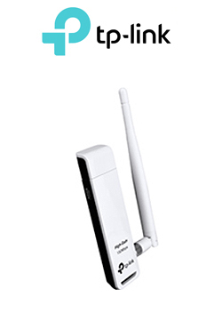 TP-LINK TL-WN722N V3.0 High Gain Wireless USB Adapter 150Mbps