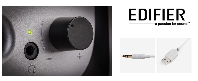Edifier R12U Black Ηχεία Υπολογιστή 2.0 με Ισχύ 4W Τροφοδοσία USB σε ...